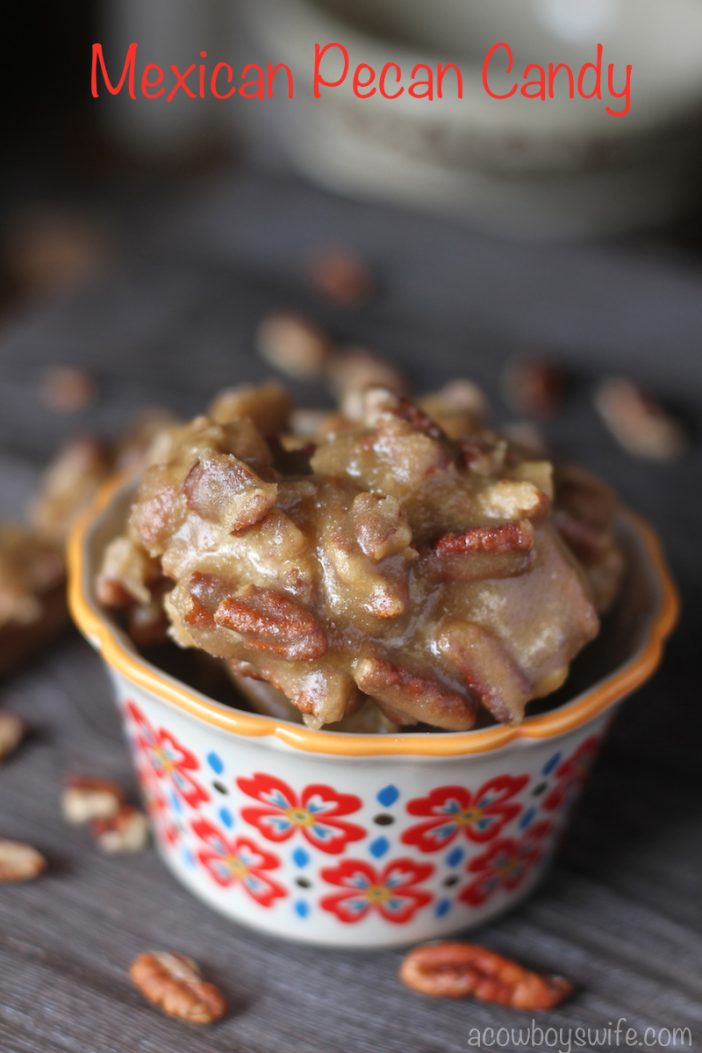 Easy Mexican Pecan Candy - A Cowboy's Wife